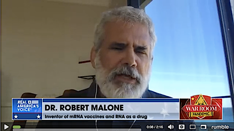 Brief Interview Clip with Dr Robert Malone | The Great Deception