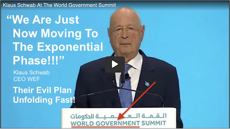 "We Are Just Now Moving To The Exponential Phase" Globalist WEF Klaus ...
